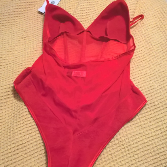 Yandy | Intimates & Sleepwear | Yandy Seductively Soft Red Teddy Nwt ...